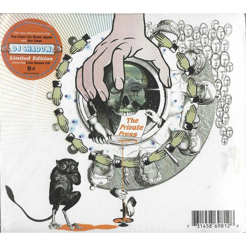Dj Shadow CD The Private Press / Island Records – CIDD8118 Versiegelt ...