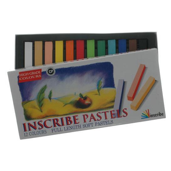 InScribe Impsf12 Soft Pastel Set 12 Colours Full Size for sale online ...