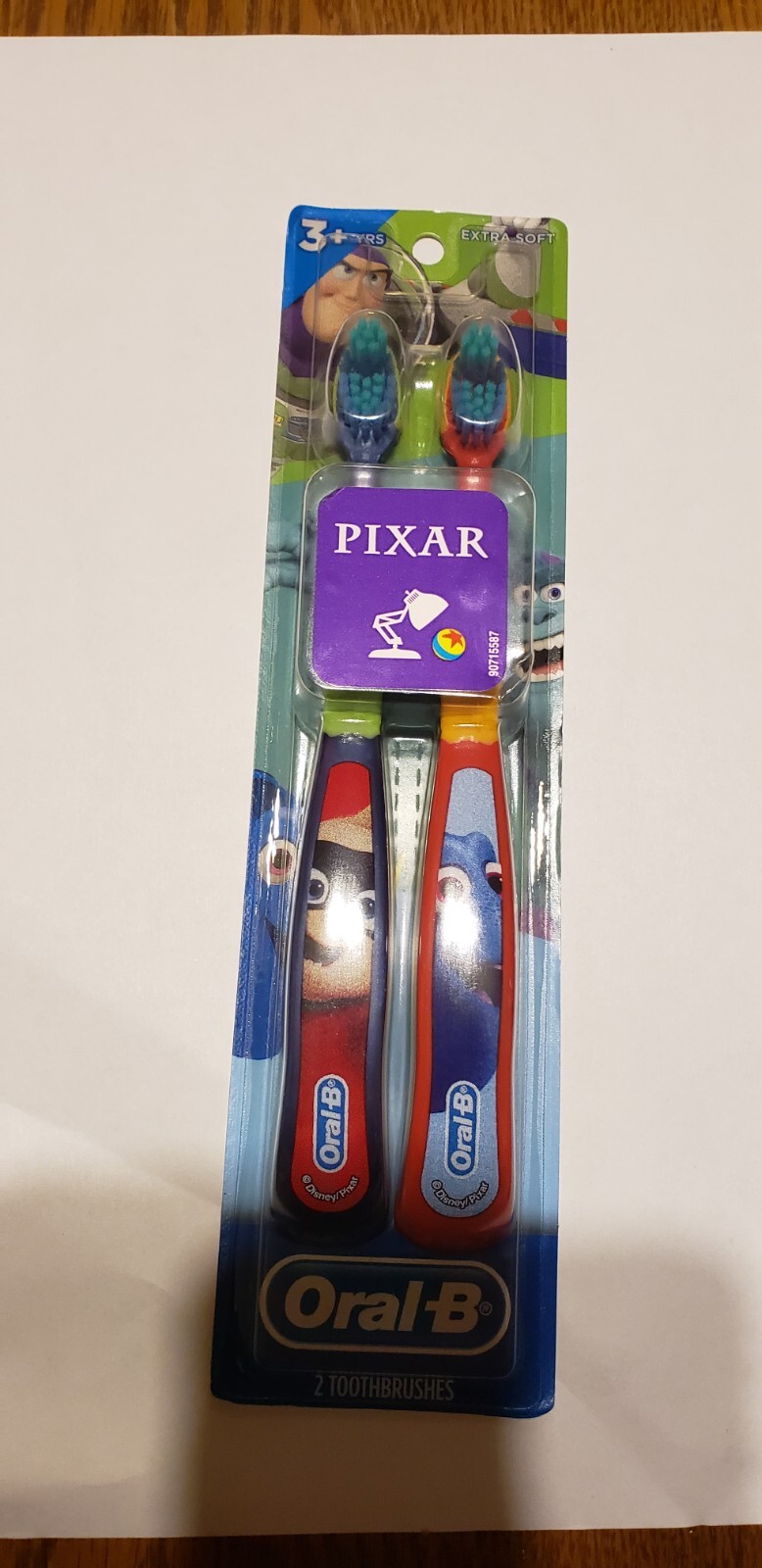 Oral-B Kids Manual Toothbrush featuring Disney & Pixar's Cars, 2 Count ...