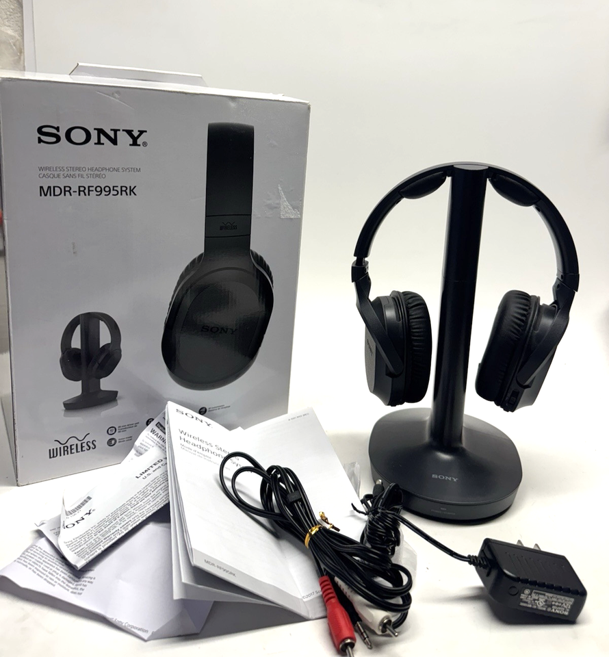NEW Sony Wireless Stereo Headphone System MDR-RF995RK w/ Orig. Box | eBay