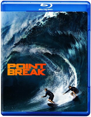 Point Break (2015) Blu-ray & DVD, **NEW**, Ray Winstone, Edgar Ramirez ...