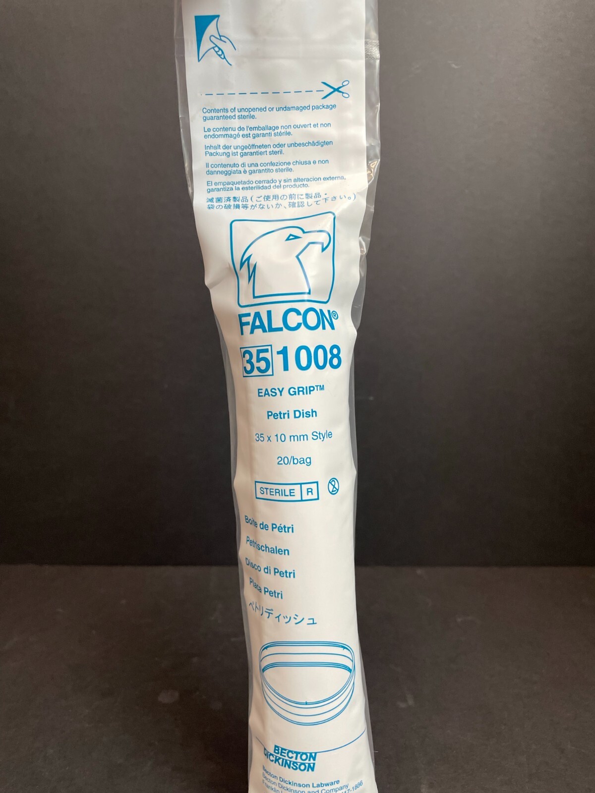 Falcon Petri Dish Easy Grip 35 X 10m Style Sterile 351008 for sale ...