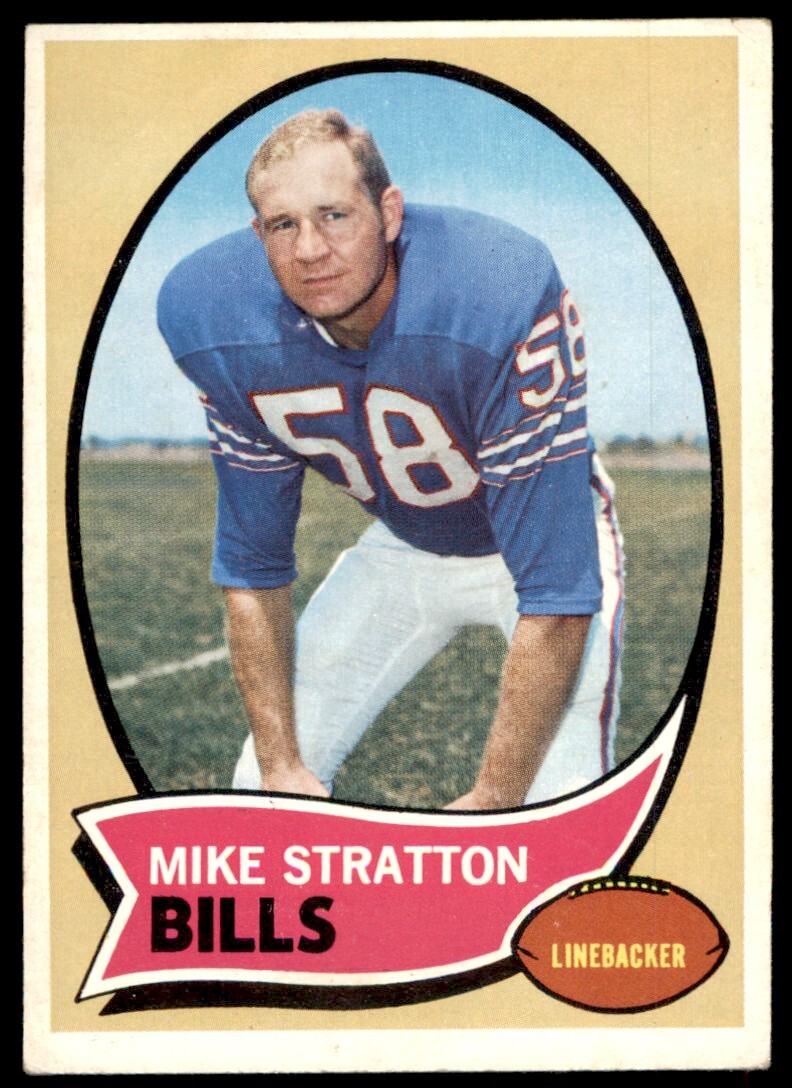 1970 Topps Mike Stratton Buffalo Bills #252 | eBay