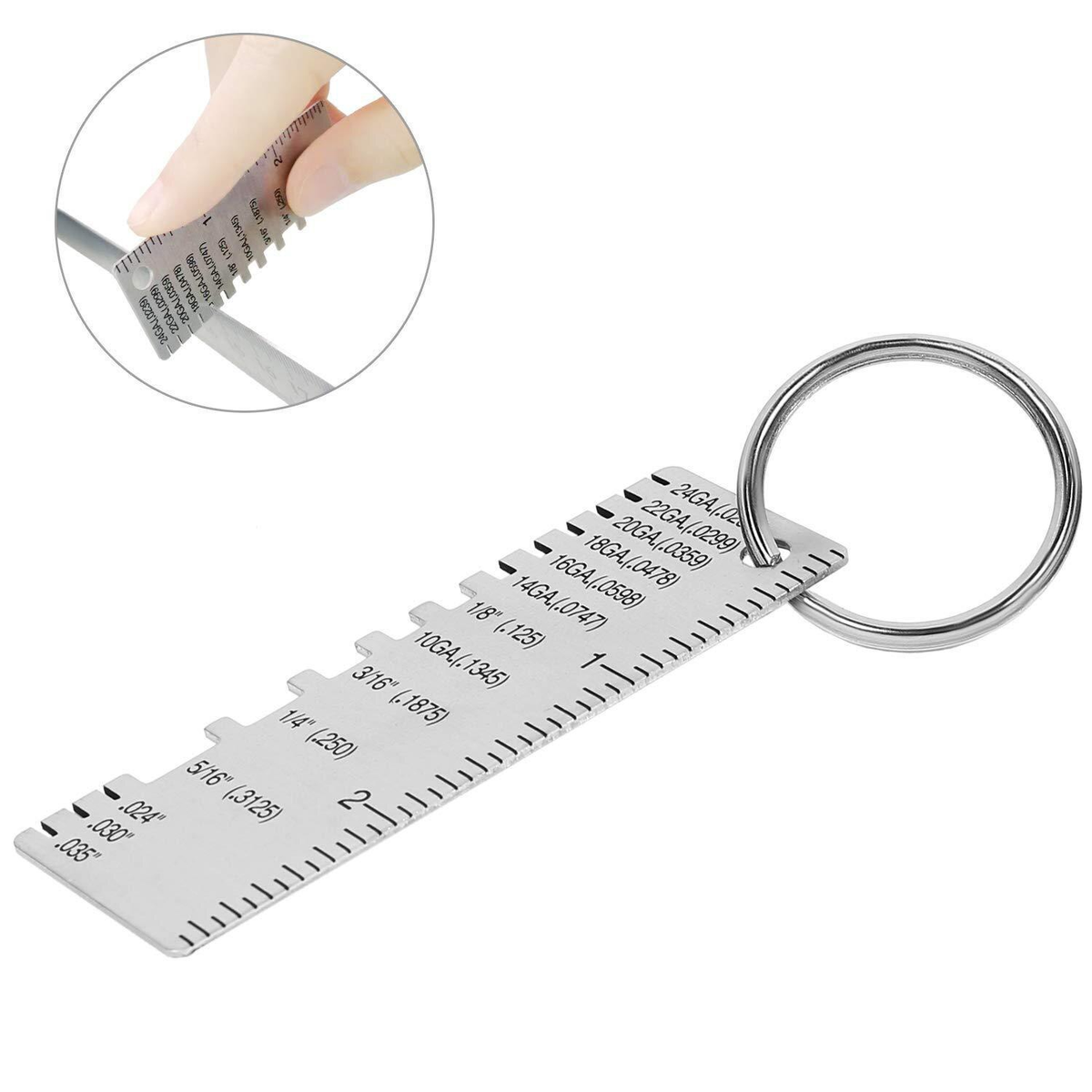 Sheet Metal Thickness Gauge Tool