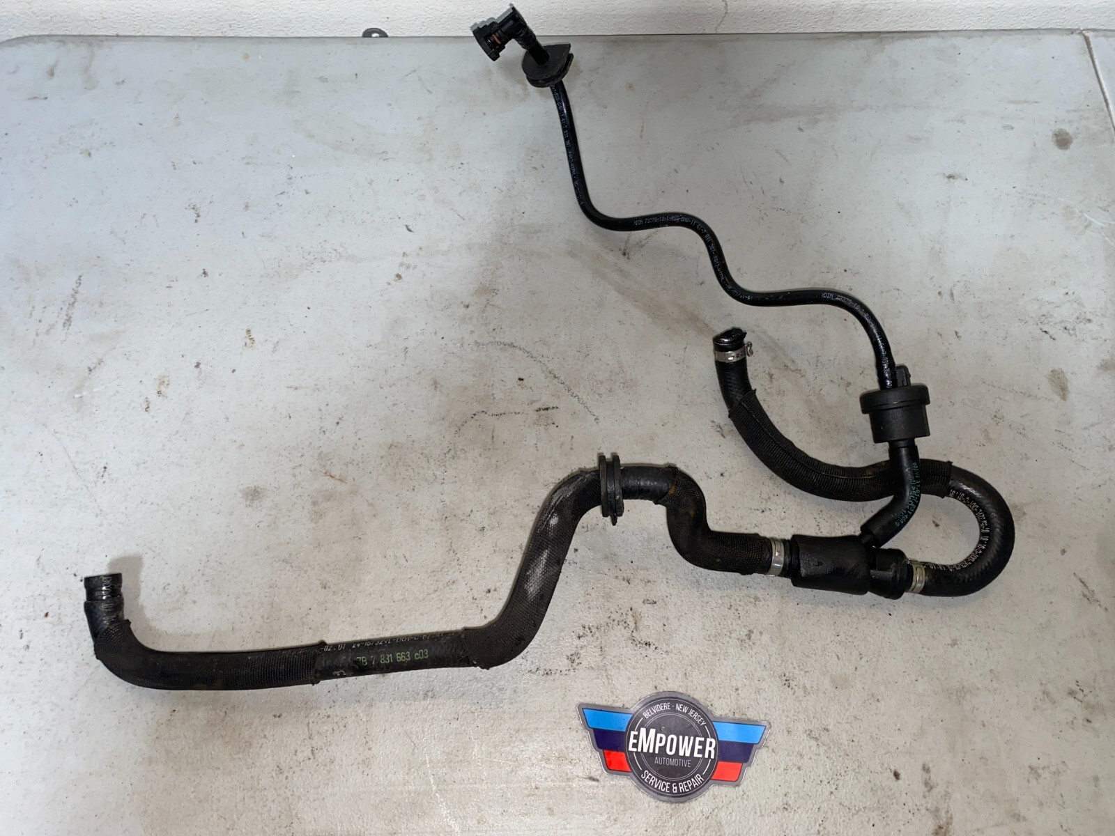 BMW E46 M3 Suction Jet Pump With Lines 11 61 7 836 745 | eBay