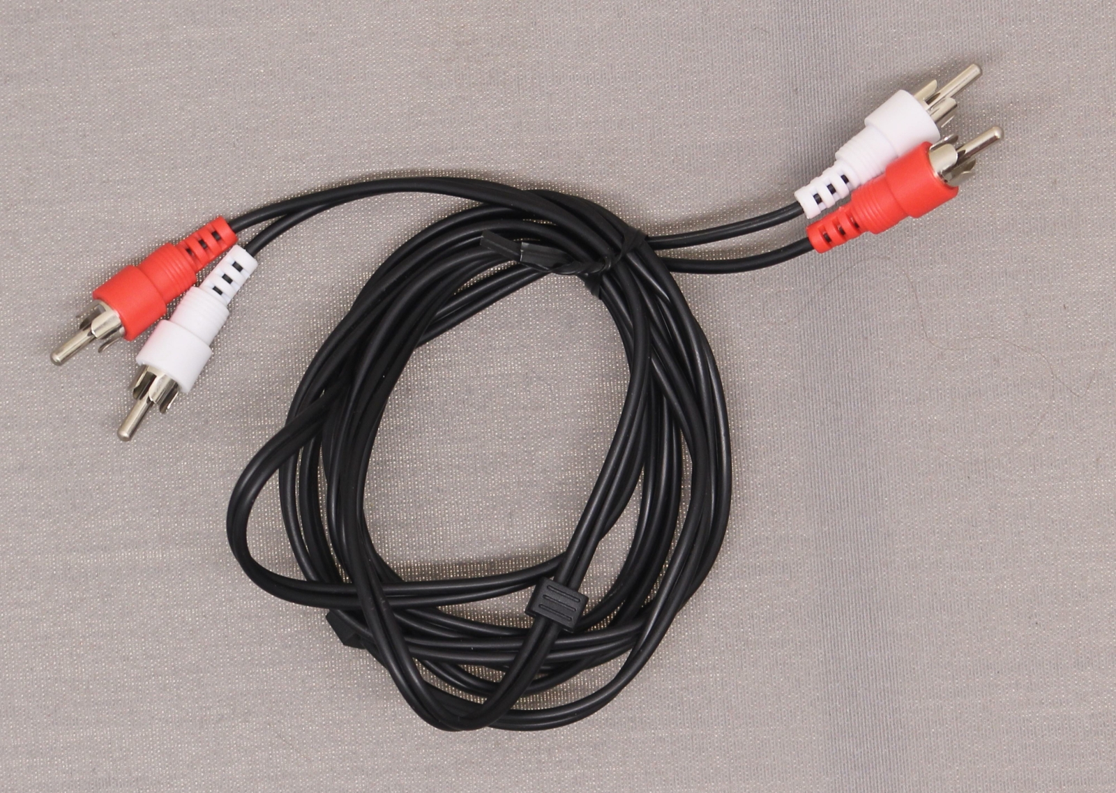 new Onn Stereo Audio Cable Cord Dual RCA 2 Male AV Cord 6 ft Foot Black ...