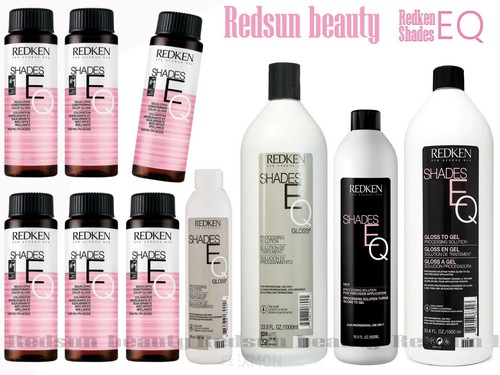 Redken Shades EQ Gloss Demi Hair color 2oz or Solution 8oz, 1L /Pick ...