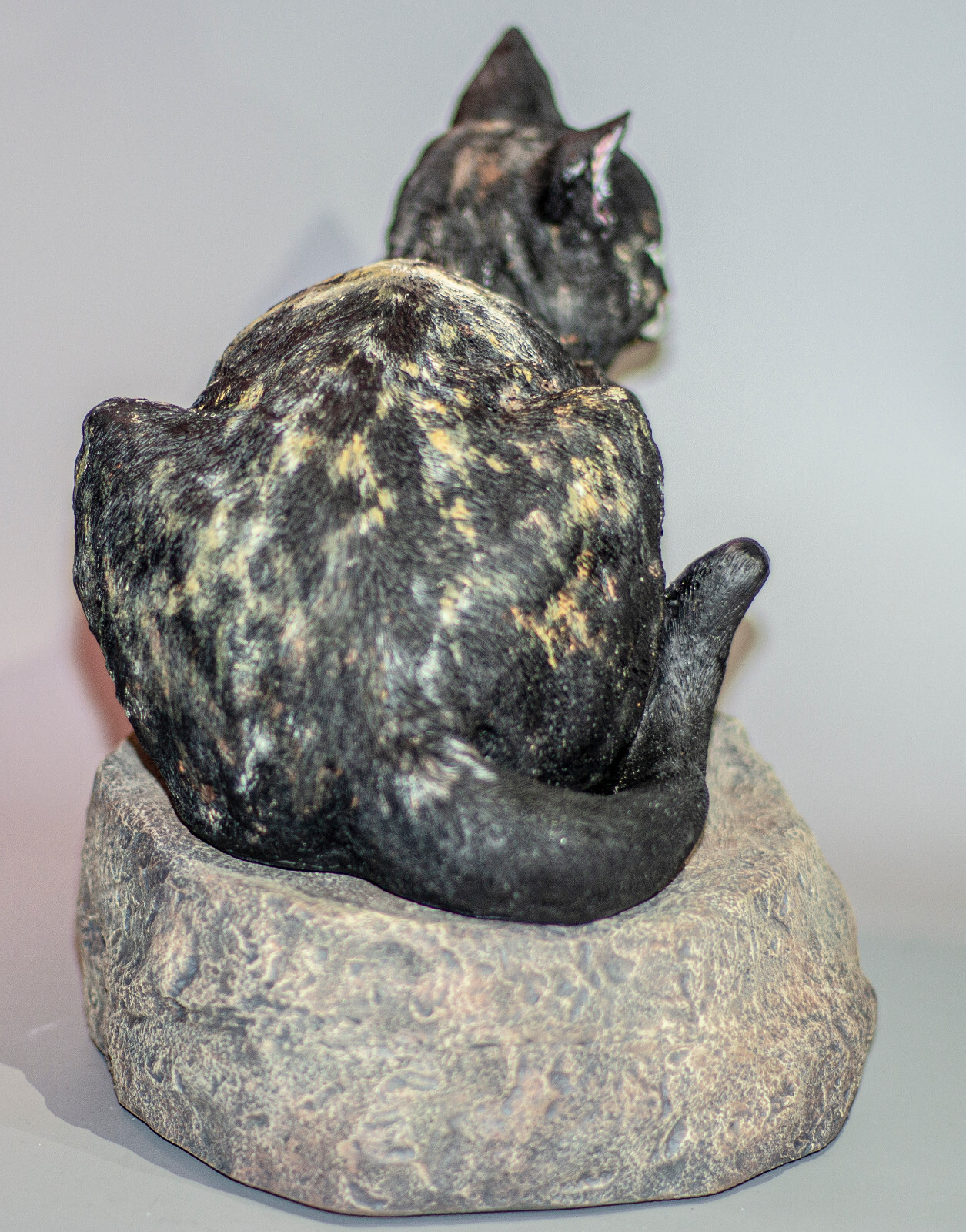 Pet Headstone Unique Memorial Urn Tortoiseshell Cat Figurine Grave ...