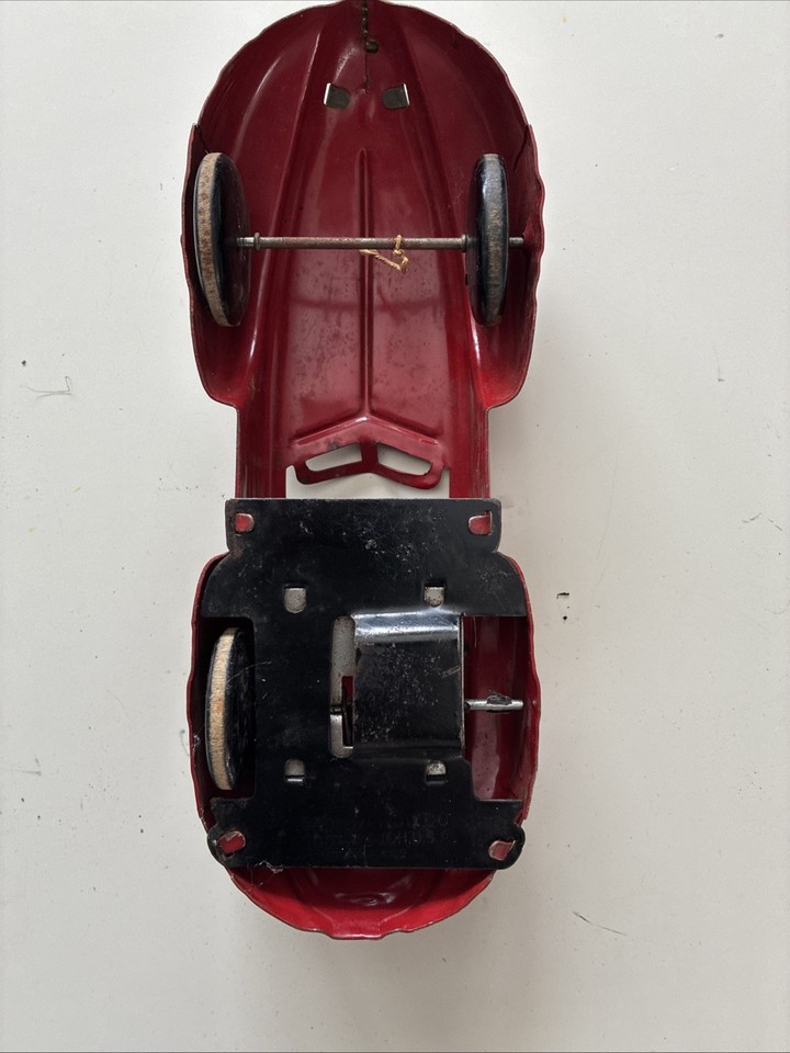 NICE VINTAGE PRESSED STEEL 1930's WYANDOTTE RED ZEPHYR ROADSTER | eBay