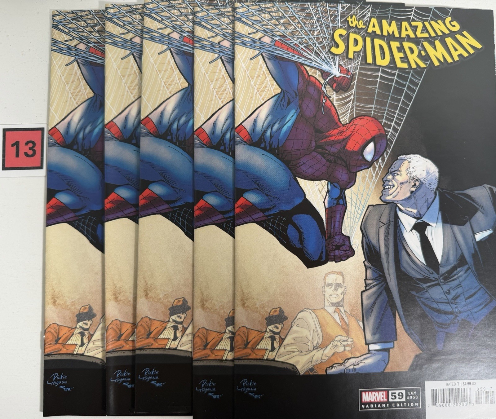 Amazing Spider-Man #59 1:25 Yagawa Variant Lot 5 | eBay UK
