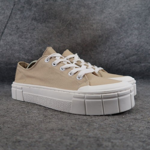 Mad Love Shoes Womens 11 Sneaker Fashion Platform Khaki Lifestyle ...