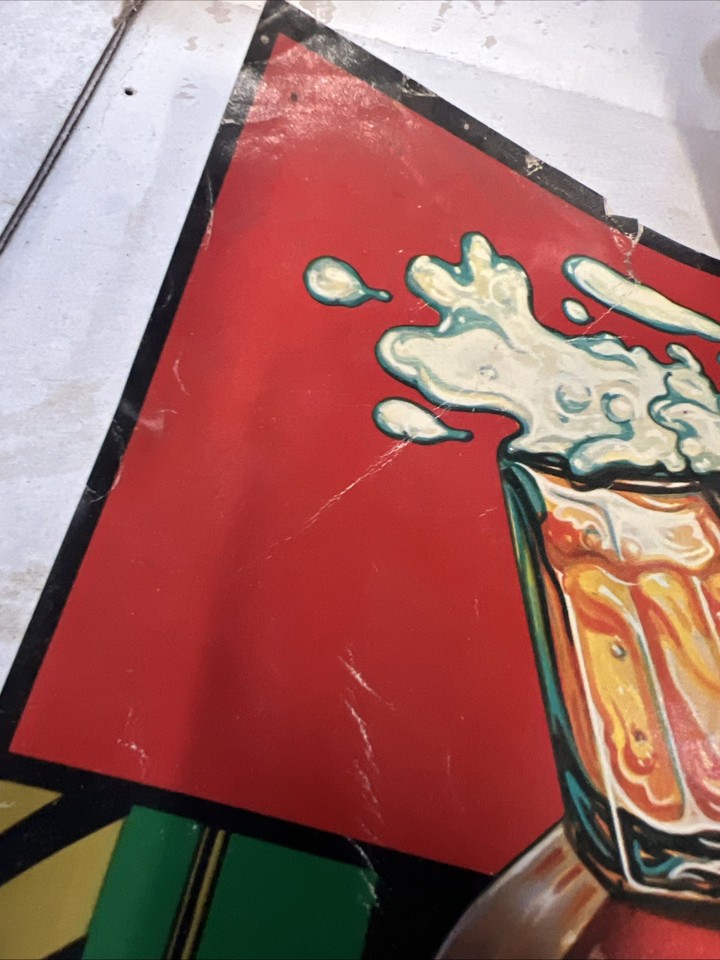Vintage 1980 Miller Beer Wurliutzer Juke Box Promotional Poster ...