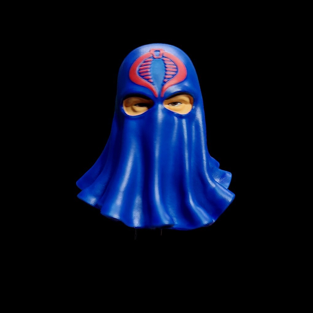 Cobra Commander Hood Cobra Hood Blue | SiQ Clothing