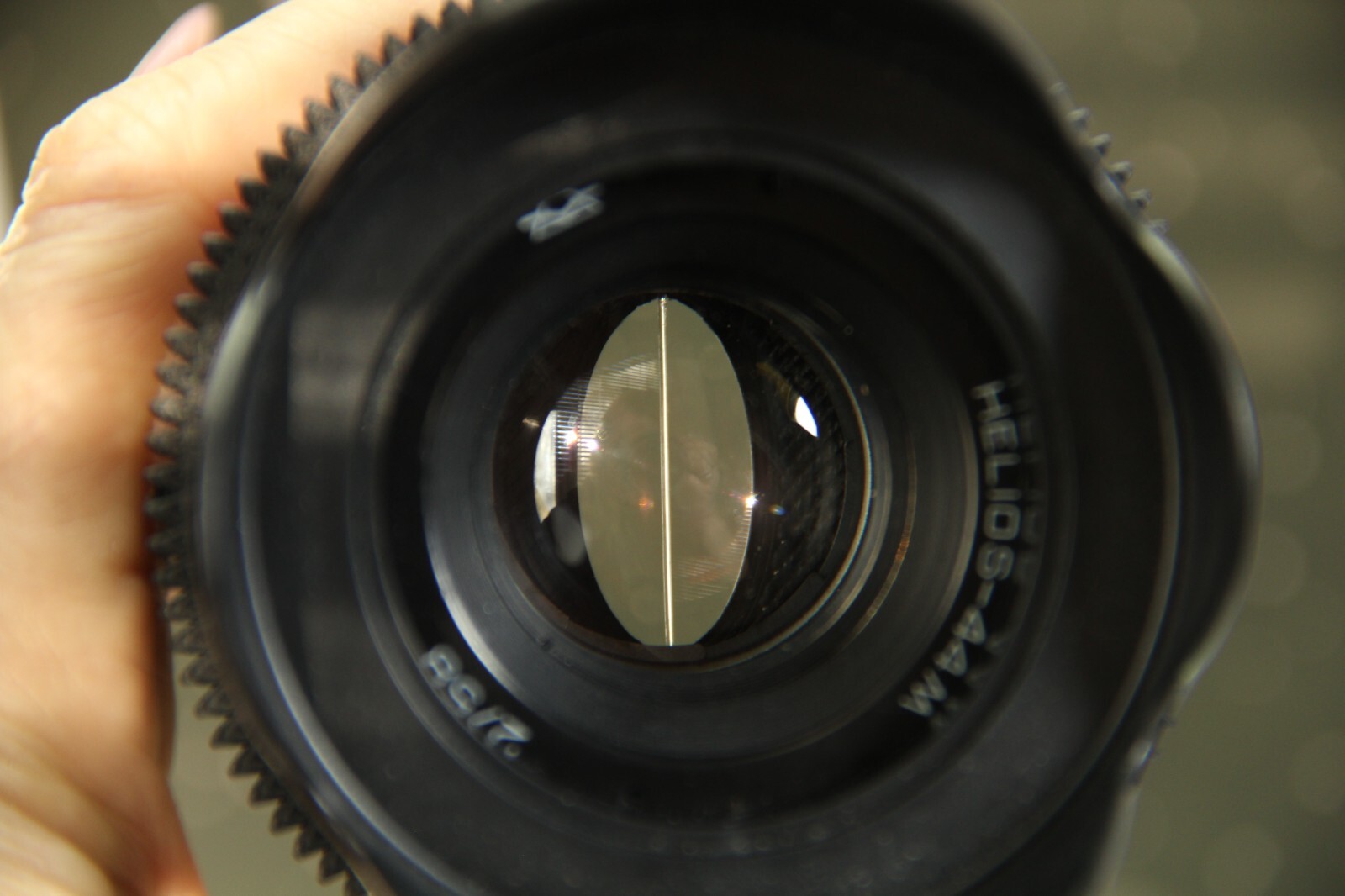 ANAMORPHIC HELIOS 44M 2/58mm Soviet lens Bokeh Flare adapter M42/Canon EF | eBay