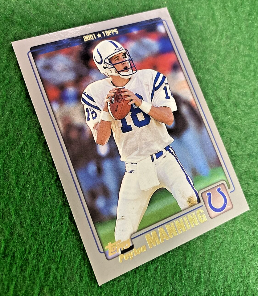 2001 Topps #136 Peyton Manning Indianapolis Colts NFL | eBay
