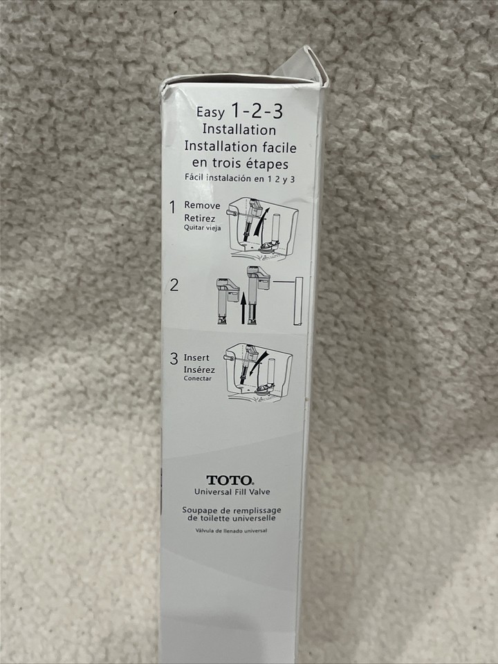 Toto TSU99A.X Universal Toilet Fill Valve Assembly, Fill Valve ...