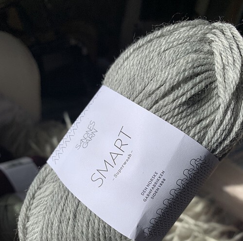 Sandnes Garn Smart Yarn Gray Gray 1042 | eBay