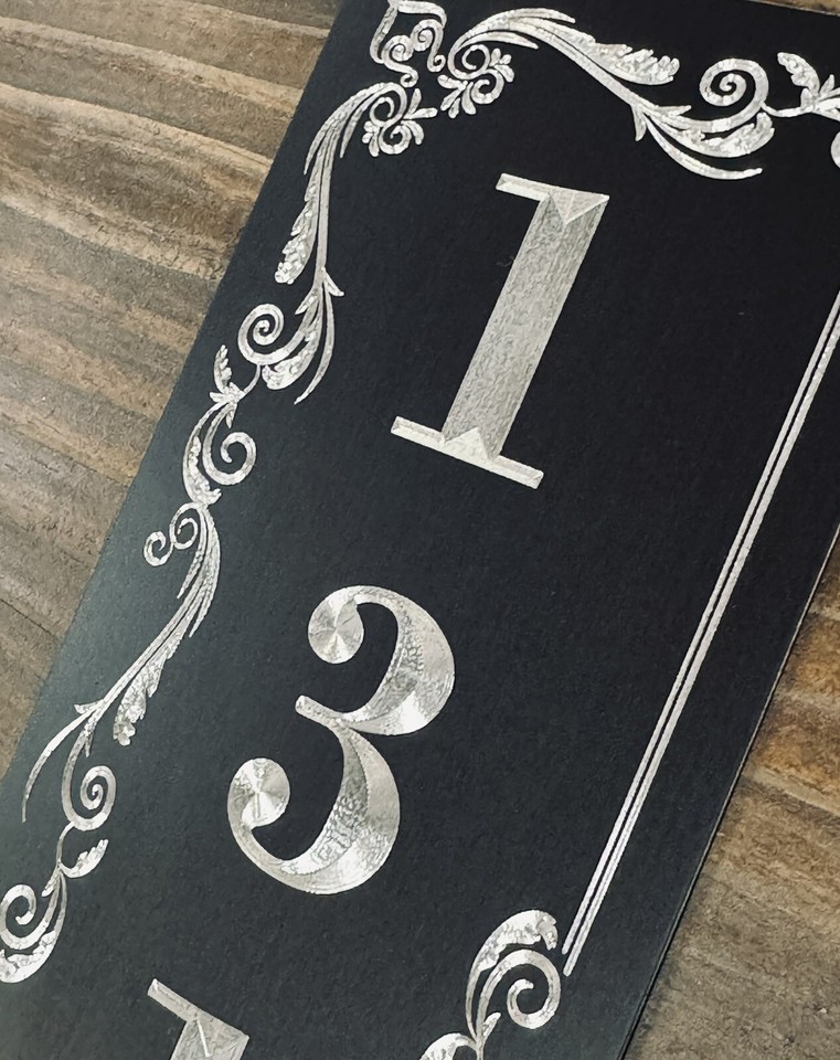 Engraved House Number Diamond Etched Aluminum Metal 4x11 Address Sign ...