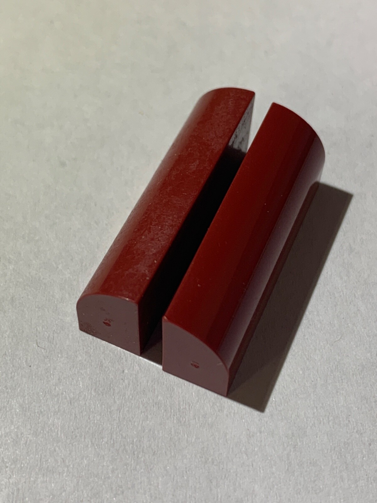 LEGO Part 6191 10314 (2pcs) Slope Curved Arched Quarter Round Top ...