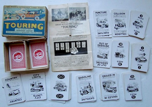 Automobile Gioco di Carte Touring W/Originale Scatola E Istruzioni | eBay