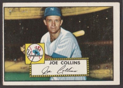 1952 TOPPS BASEBALL # 202 JOE COLLINS RC INV 4429 | eBay