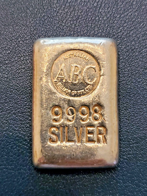 Australian Bullion Company...ABC...Rare "D" Vintage 92.2 Gram Bar | eBay