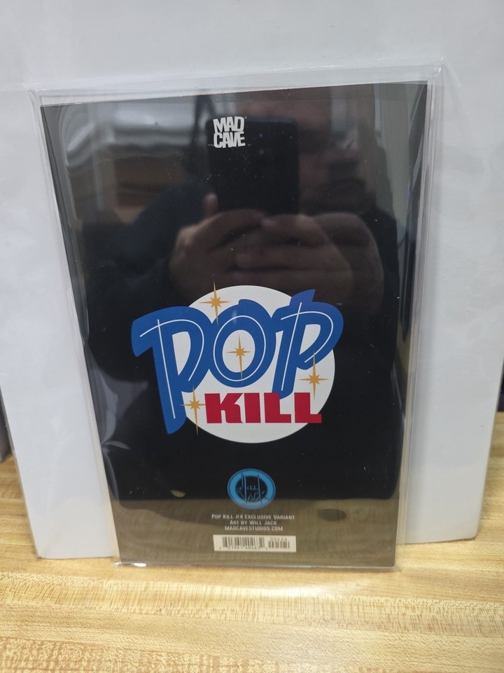 MAD CAVE POP KILL (2025) #4 SIGNED WILL JACK VARIANT. WITH COA. FREE ...