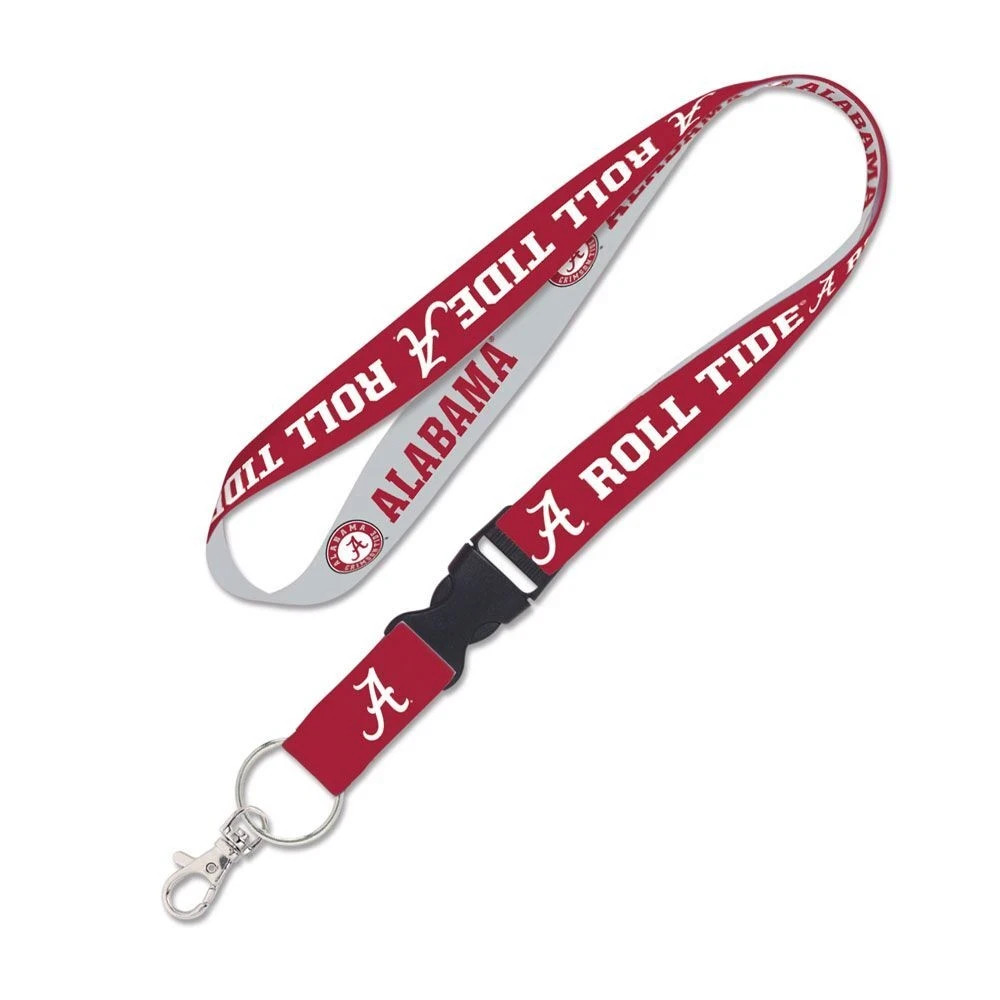 Alabama Crimson Tide Wincraft NCAA 1" Lanyard With Breakaway | eBay