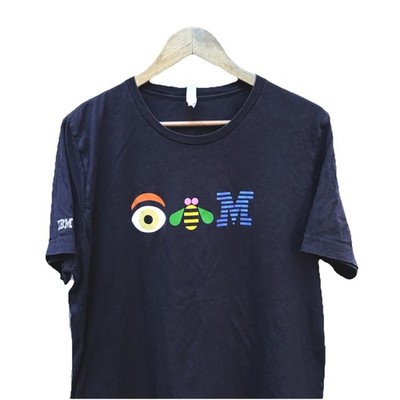 IBM Eye-Bee-M Logo T-Shirt XL Black Vintage Tech Promo Tee | eBay