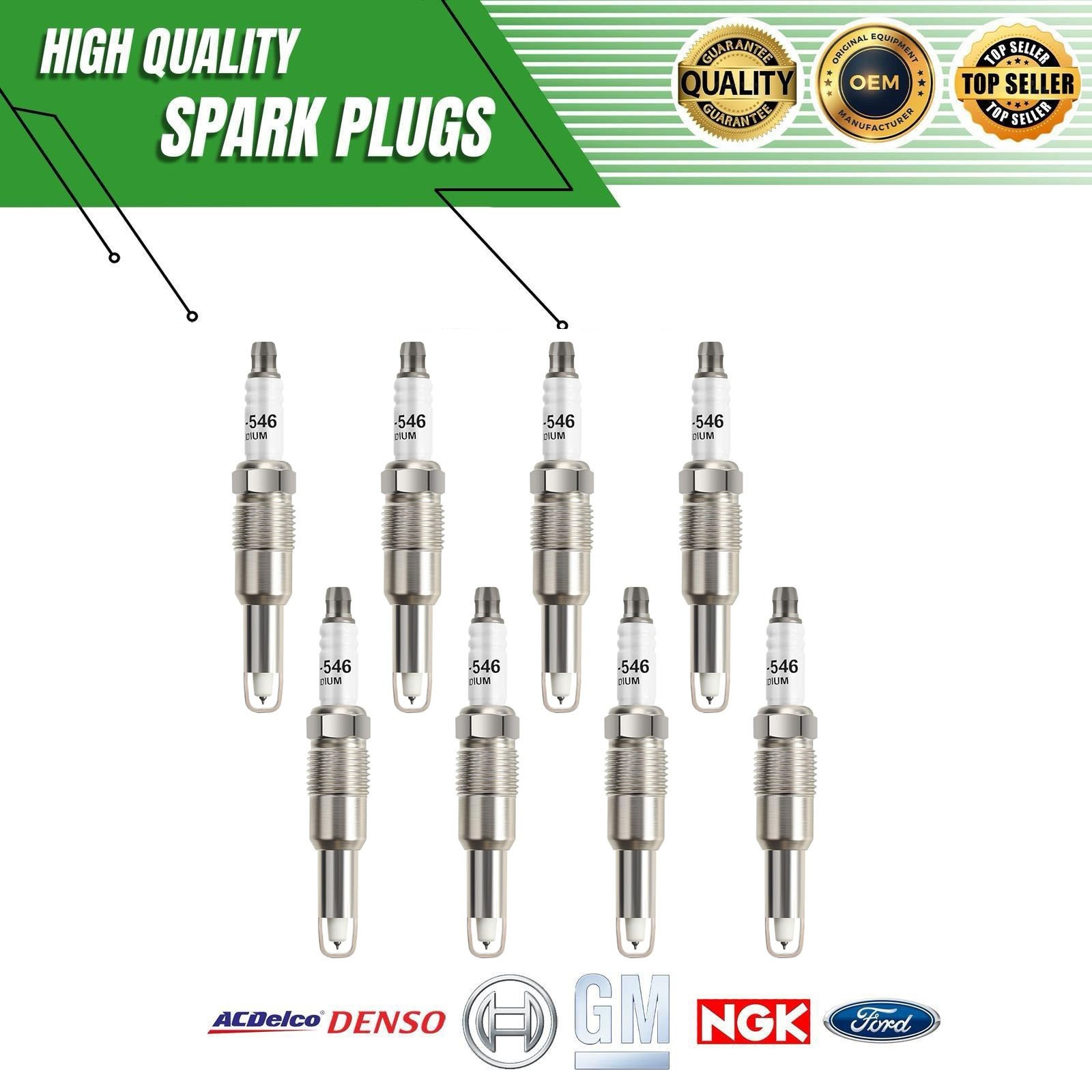 Genuine 8x Motocraft Spark Plugs Fits 2004-10 Ford F150 Expedition ...