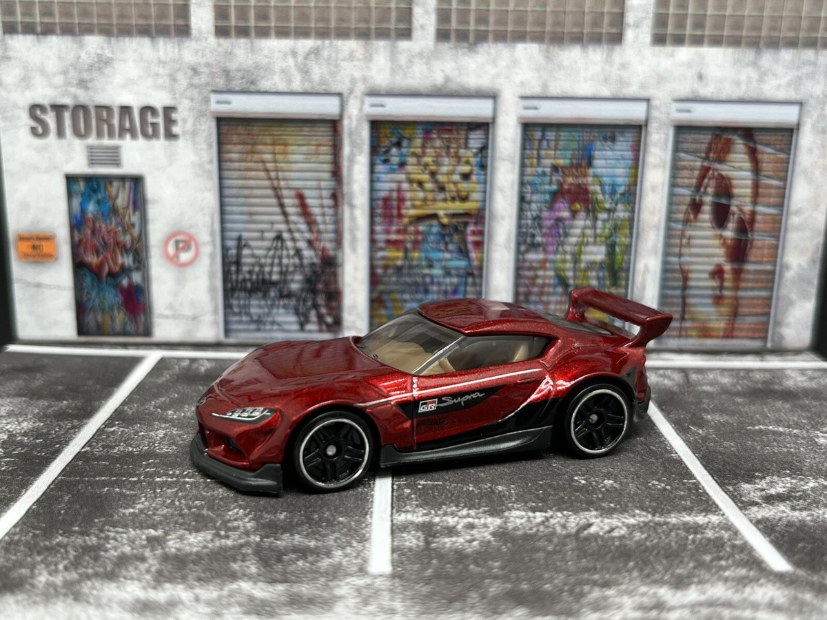 Candy Apple Red Toyota Supra