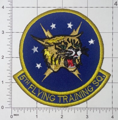 USAF 5th Flying Training Squadron Patch Hook & Iron-On Repro New A156 ...