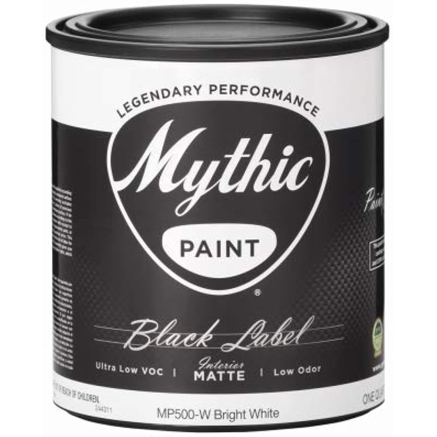 True Value MP500-W-2 Mythic Black Label Matte White Low VOC Interior ...