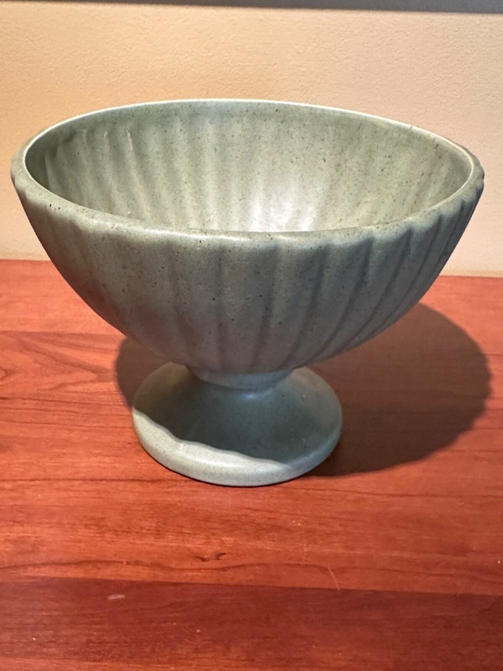 Vintage Haeger Pedestal Planter Green w/Specks "Haeger USA ” | eBay