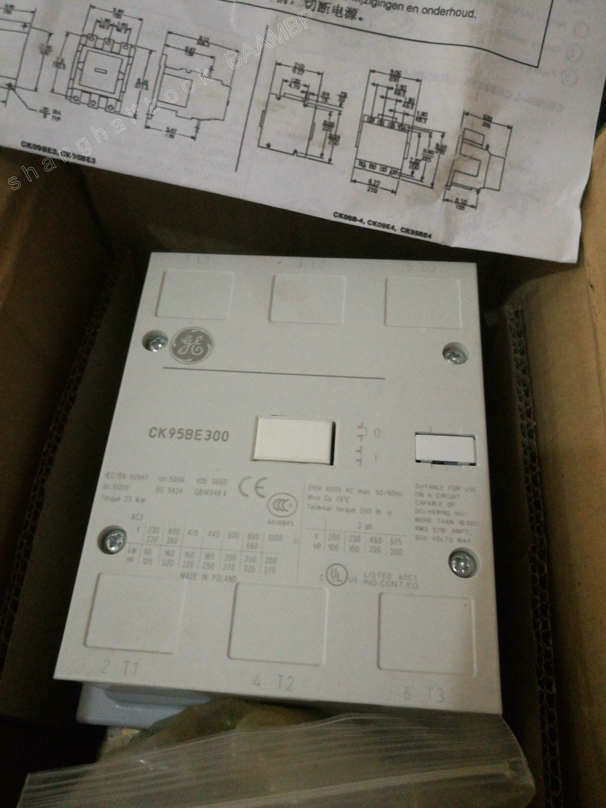 1PCS NEW CK95BE300 220V Via DHL or Fedex | eBay