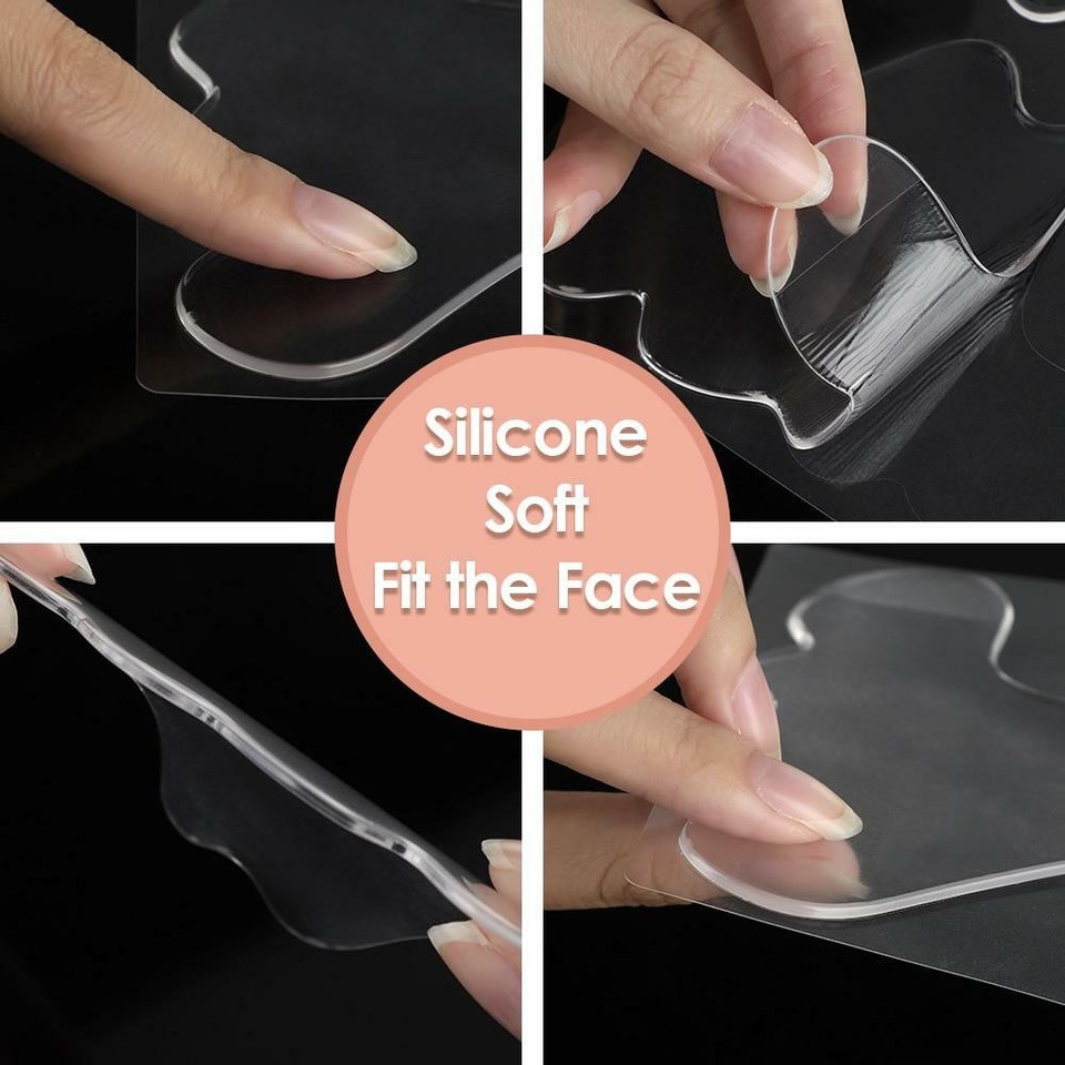 11Pcs Reusable Silicone Wrinkle Removal Stickers | eBay