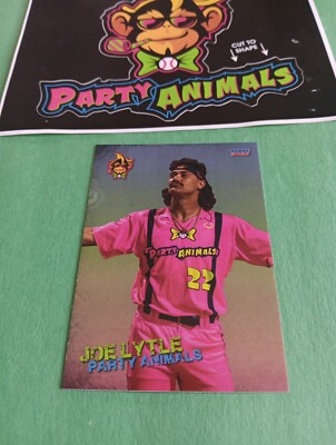 JOE LYTLE PARTY ANIMALS 2023 CHOICE BASEBALL CARD SAVANNAH BANANAS | eBay