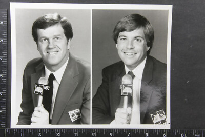 Tony Kubek Bob Costas AL Championships NBC 1983 Promo Photo | eBay