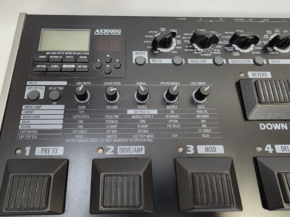 Korg AX3000G ToneWorks Guitar Effects Pedal Multi-Effects | eBay