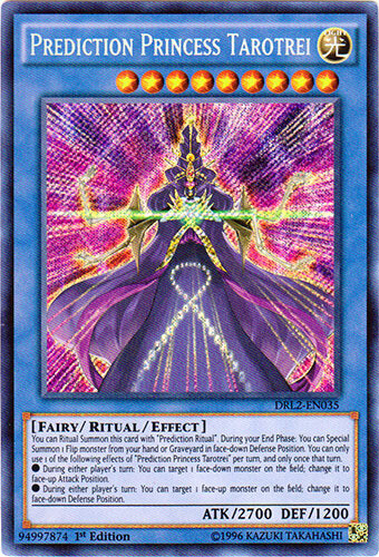 3 x Prediction Princess Tarotrei - DRL2-EN035 - Secret Rare - 1st ...