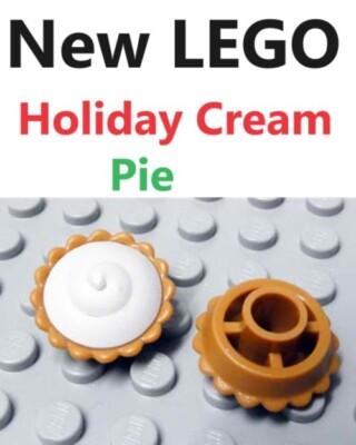New LEGO Pie Cream Filling Lemon Meringue Vanilla Ice Cream Swirl ...