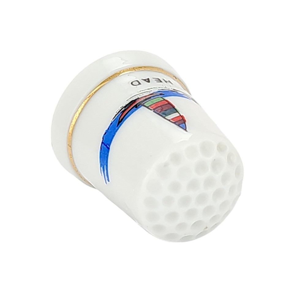 Thimble Hilton Head Vintage Porcelain | eBay UK