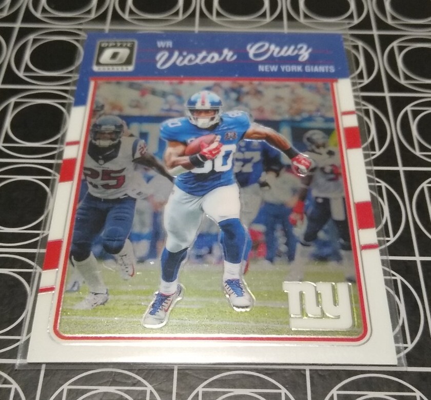 VICTOR CRUZ NEW YORK GIANTS 2016 PANINI DONRUSS OPTIC CARD 69 | eBay