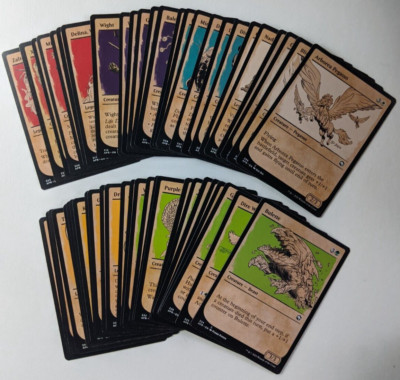 Adventures in Forgotten Realms SHOWCASE MTG Full Set 51 Card Magic the ...