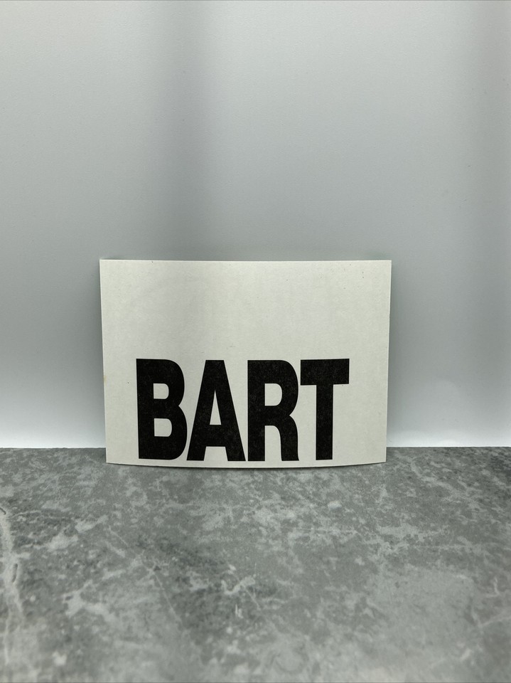 BART SIMPSON " BART KNOWS " 1990 BRODER TRADING CARD | eBay
