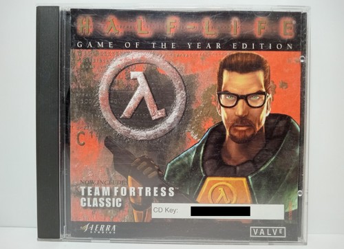 Half-Life (1998) Game of the Year Edition 2001 Team Fortress Classic PC ...