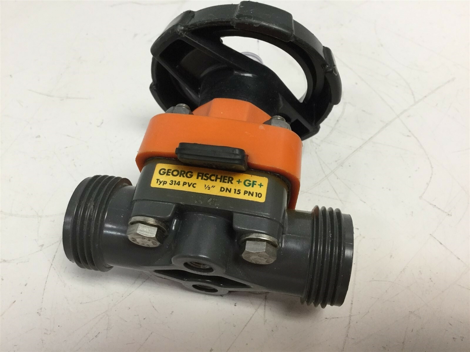 Georg Fischer Typ 314 Diaphragm Valve D20 1/2" PVC-U PN 10 Missing ...