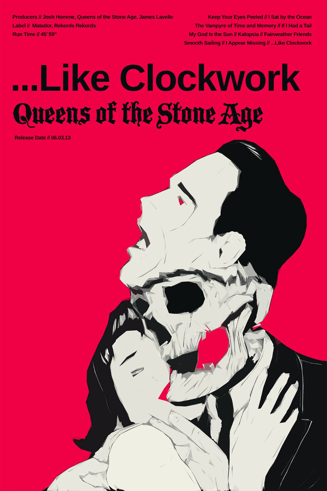 Queens Of The Stone Age Like Clockwork Poster