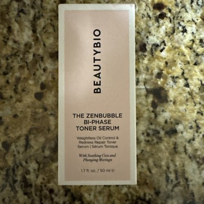 BeautyBio The ZenBubble Bi-Phase Toner Serum 1.7 oz — NEW IN BOX | eBay