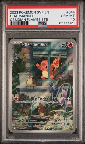 2023 PSA 10 SVP BLACK STAR PROMO #044 CHARMANDER OBSIDIAN FLAMES ETB POKEMON | eBay